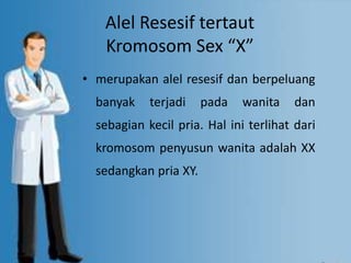 Presentasi gambar kelainan genetik | PPTX