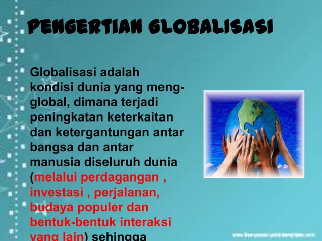 Presentasi globalisasi | PPTX