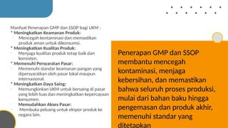 Presentasi GMP SSOP di Unit Pengolahan Ikan | PPTX