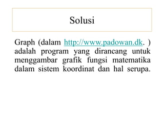 Visualisasi Graph_ Tundung Memolo | PPT