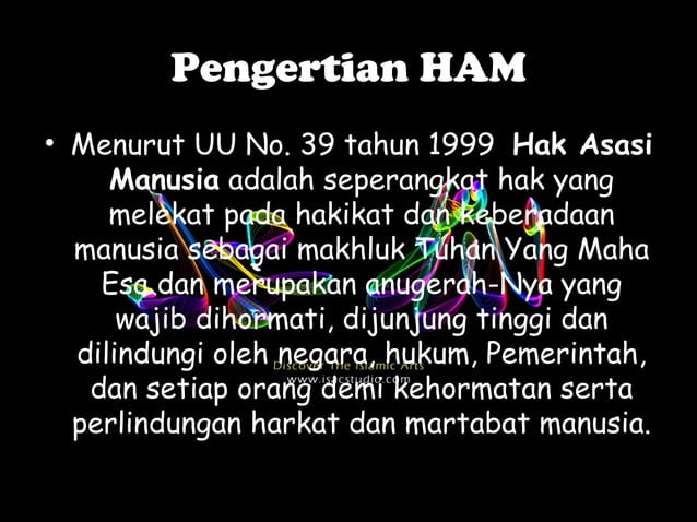 Presentasi ham | PPT