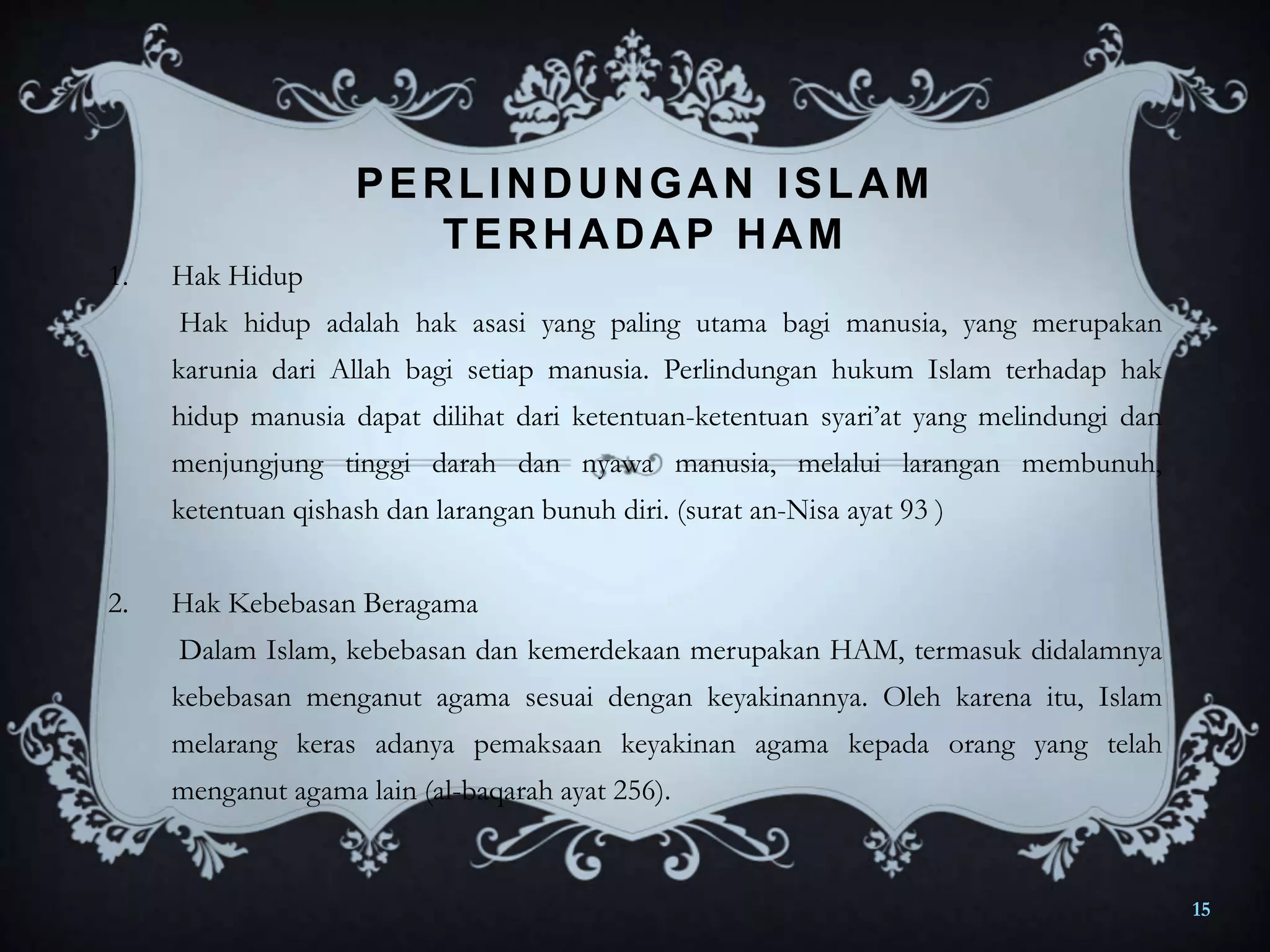 Hak Asasi Manusia dalam Islam | PPTX