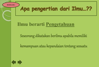 Presentasi ilmu ( irma) | PPTX