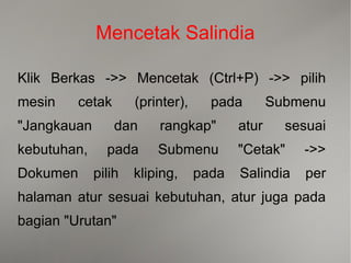 Presentasi impress antarmuka bahasa indonesia | PPT