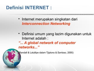 Presentasi internet | PPT