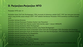 Presentasi IPS Dengan Materi Kapan didirikannya WTO(World Trade ...