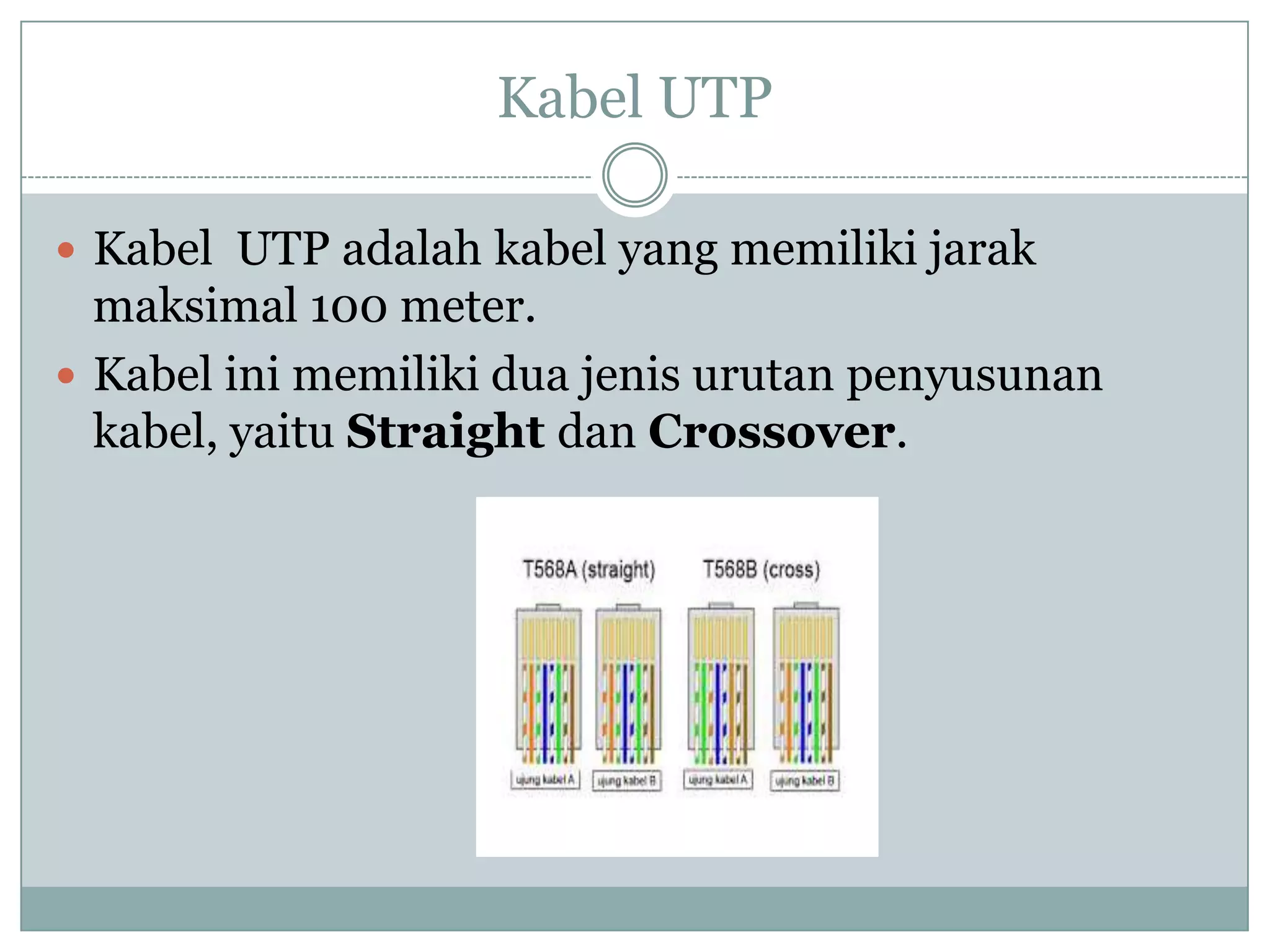 Presentasi jaringan dasar | PPTX