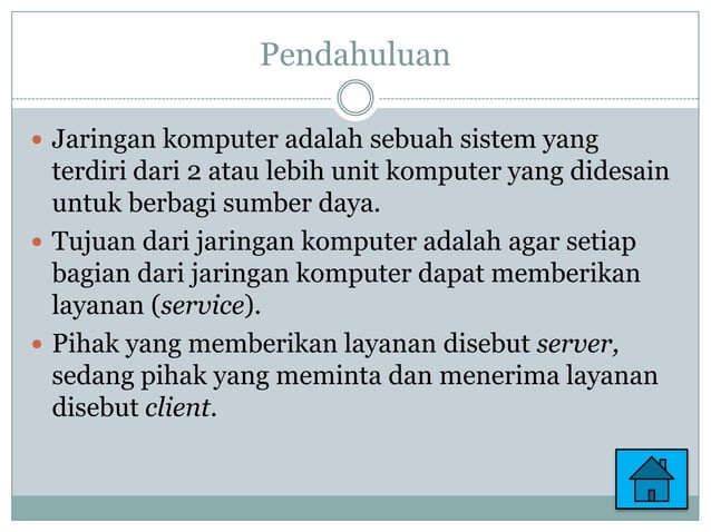 Presentasi jaringan dasar | PPTX