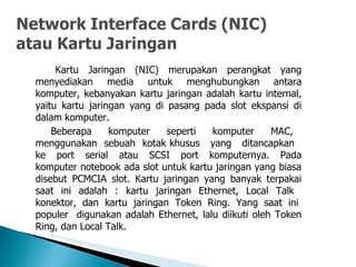 Presentasi jaringan komputer | PPT