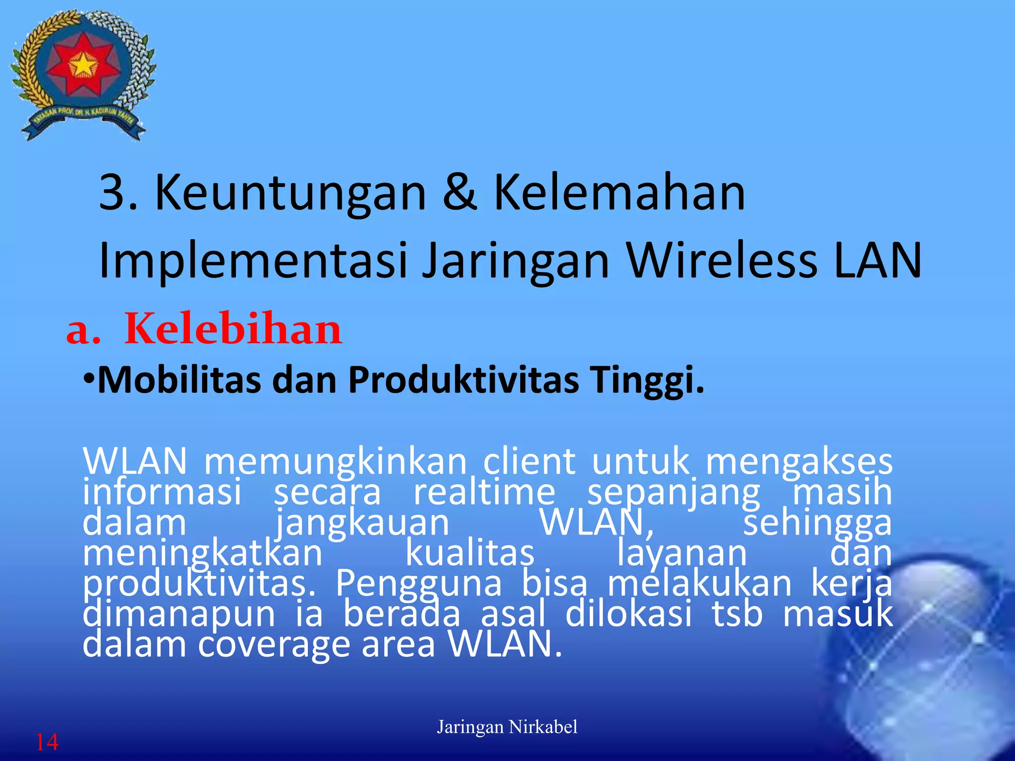 Jaringan Nirkabel | PPTX