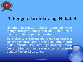 Jaringan Nirkabel | PPTX