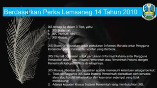 Presentasi jaring pengaman sandi untuk mendukung spbe 29042019 rev2 | PPTX
