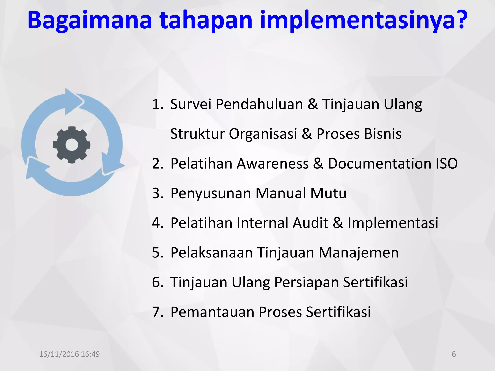 Sistem Manajemen Mutu ISO 9001:2015 | PDF