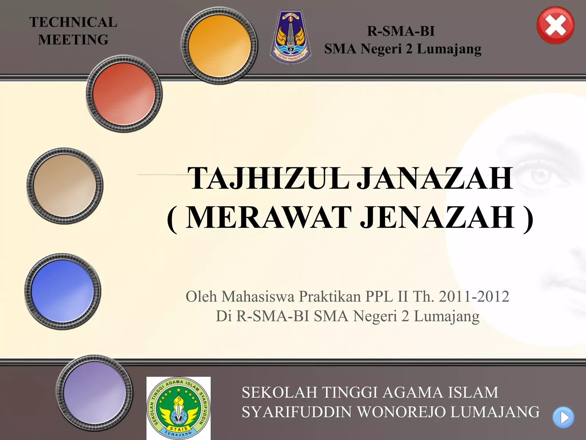 Presentasi materi merawat jenazah | PPT