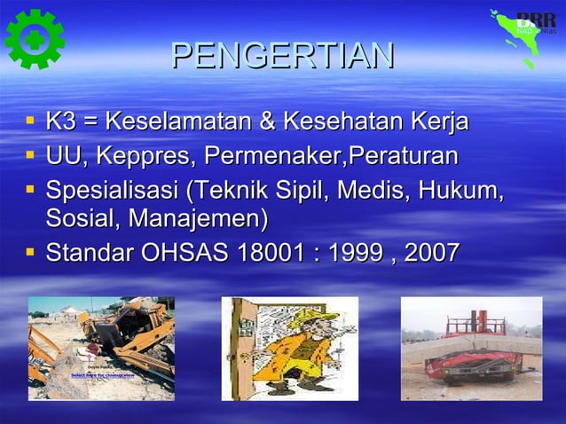 Presentasi K3 Proyek. | PPT