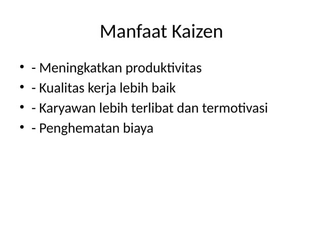 About Kaizen presentation in work life.pptx