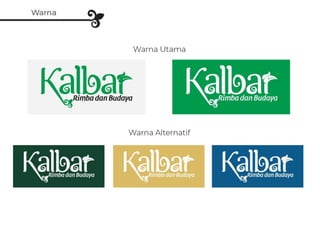 Presentasi Logo dalam Kontes Kalbar Branding Challenge | PDF