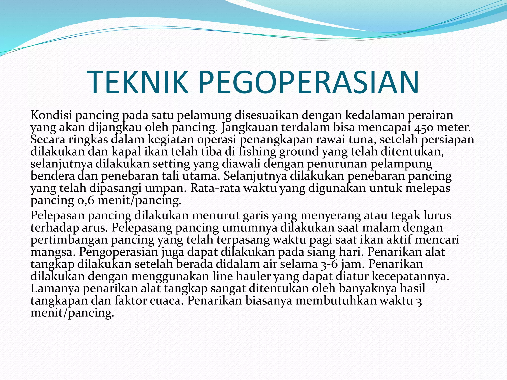 Presentasi kapal ikan tuna long line | PPTX