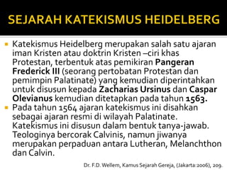 Katekismus Heidelberg | PPTX