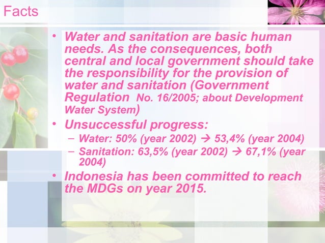 National Policy on Development of Community-Based Water Supply and ...