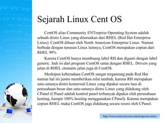 CentOS | PPTX