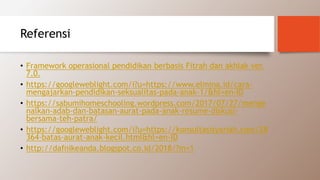 Membangkitkan fitrah seksualitas pada anak | PPT