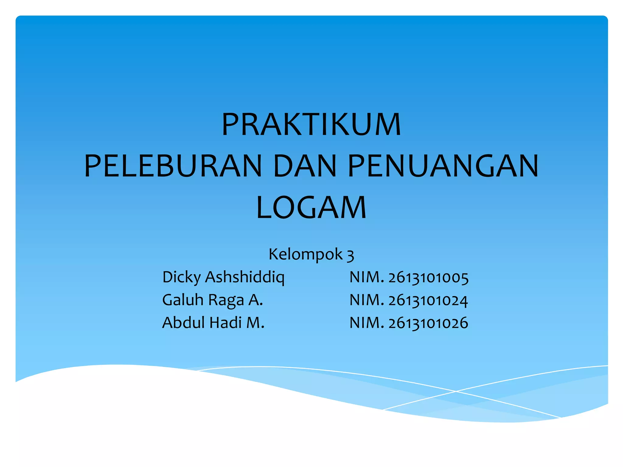 Presentasi kelompok 3 | PPTX