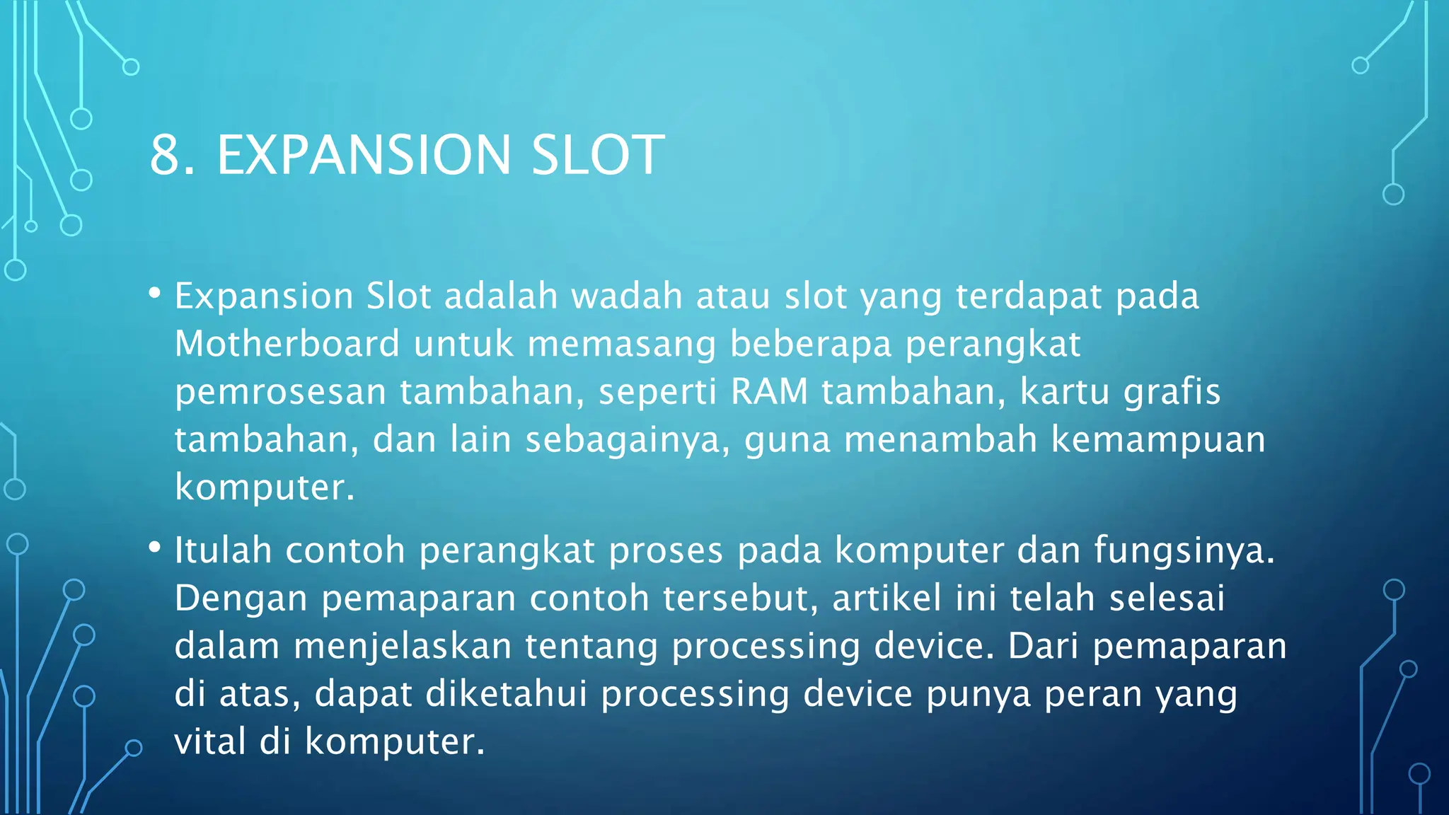 Presentasi kelompok Tentang Process Device | PPTX