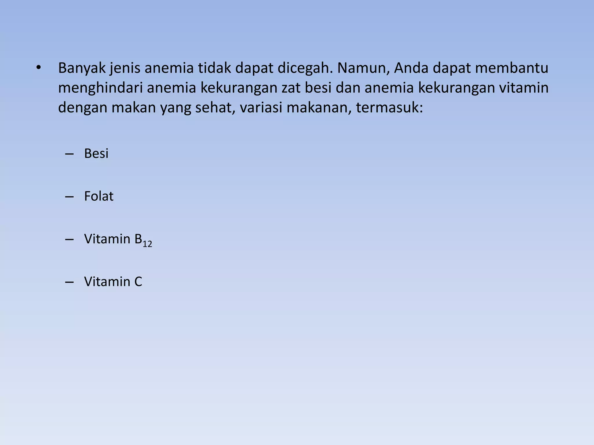 Anemia Hipokrom Mikrositer | PPTX