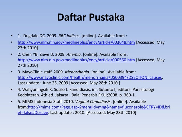 Anemia Hipokrom Mikrositer | PPTX