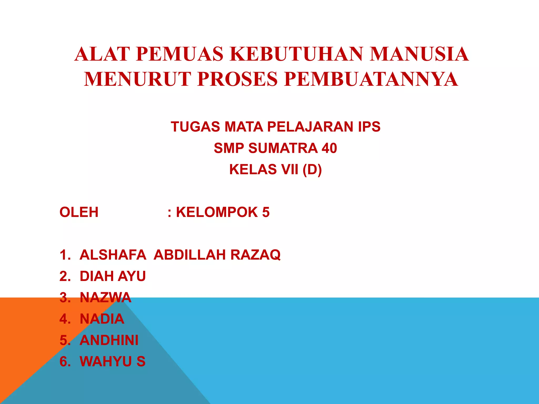 Presentasi kelompok 5 | PPTX