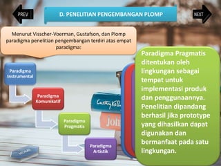 Presentasi penelitian pengembangan plomp | PPTX