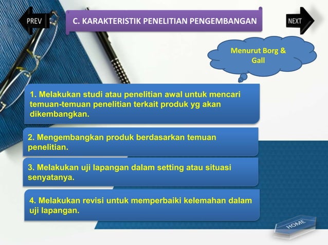 Presentasi penelitian pengembangan plomp | PPTX