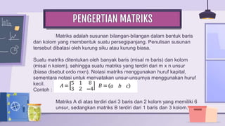 Presentasi Kelompok V (Matriks).pptx