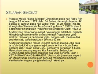 Presentasi keolompok sokotunggal | PPTX