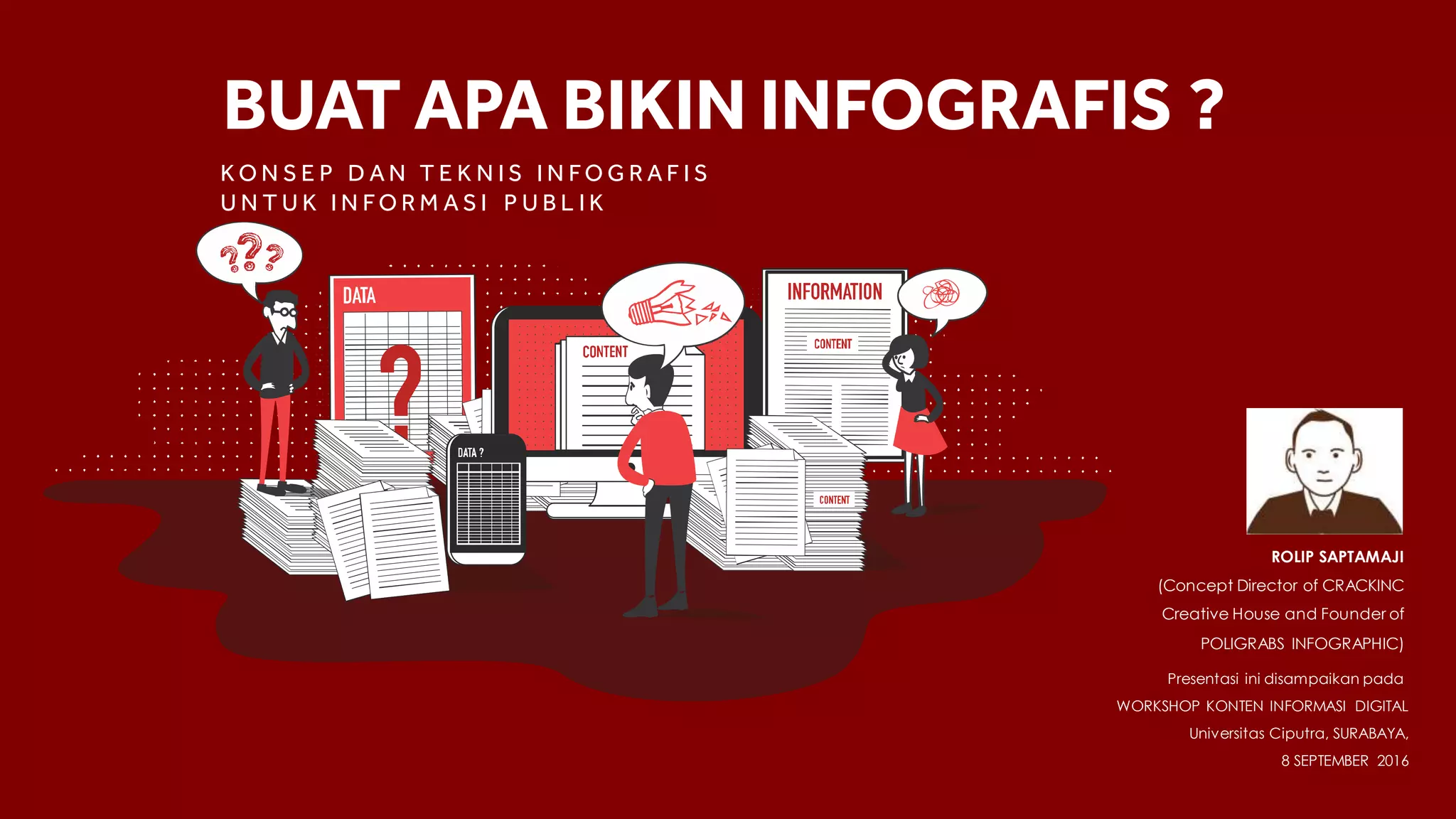Buat Apa Bikin Infografis? Konsep dan teknik infografis untuk informasi ...