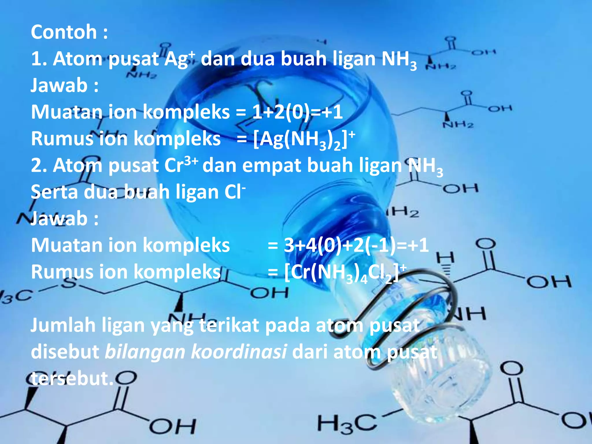 Presentasi kimia ion dan senyawa kompleks | PPTX