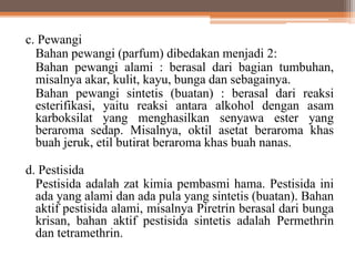 kimia perubahan fisika dan kimia | PPTX