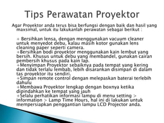 Presentasi KKPI - Proyektor LCD | PPTX