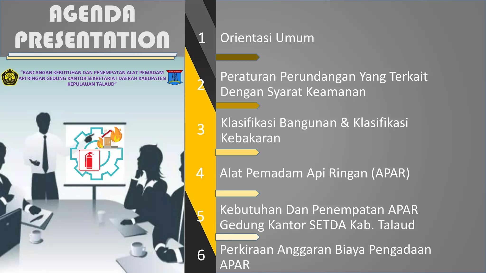 Rancangan Kebutuhan Dan Penempatan APAR Gedung Kantor SETDA Kab. Kepl ...