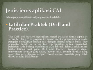 Presentasi komputer untuk pendidikan | PPTX