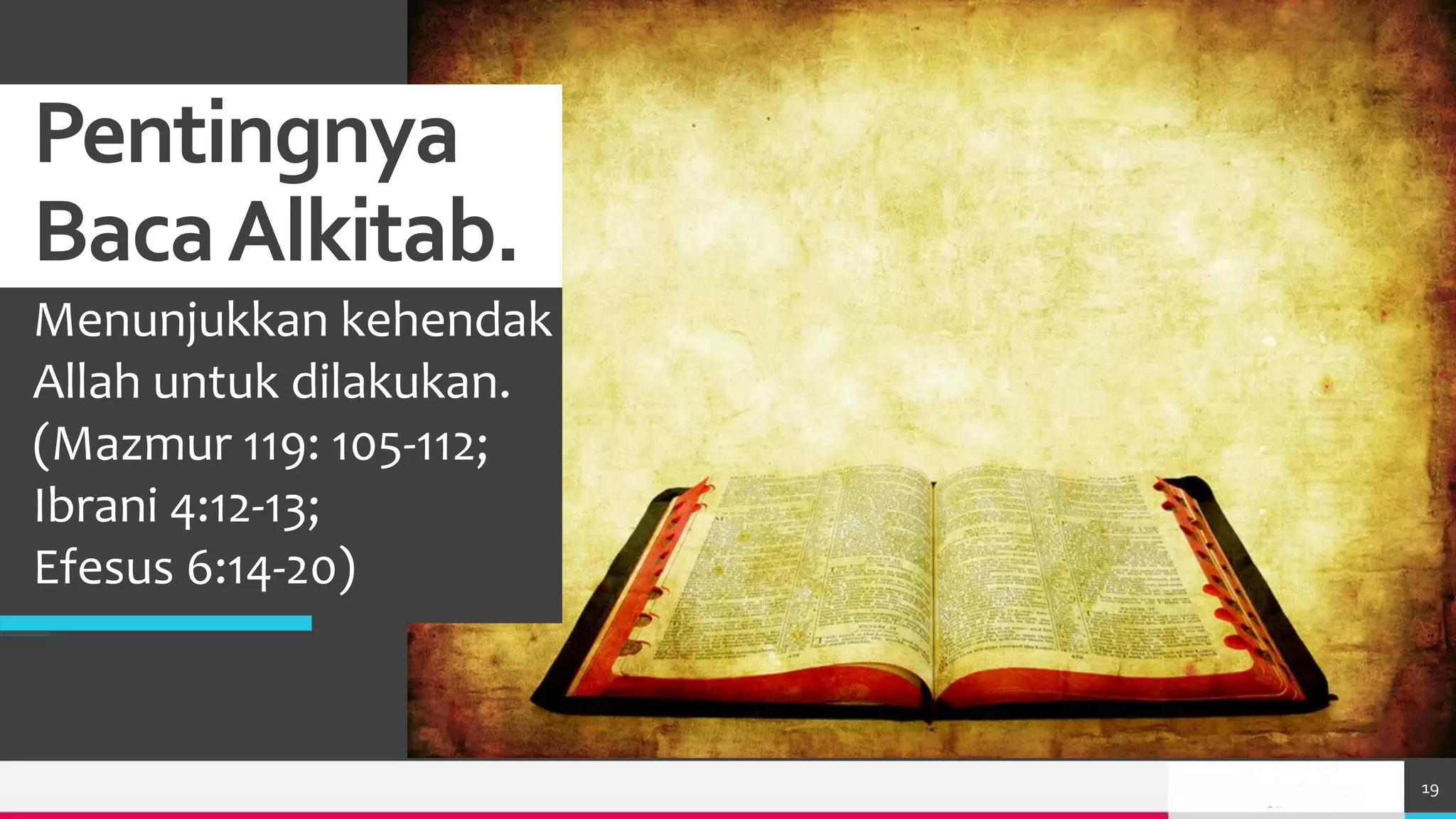 Komunitas Baca Alkitab GPIB | PDF
