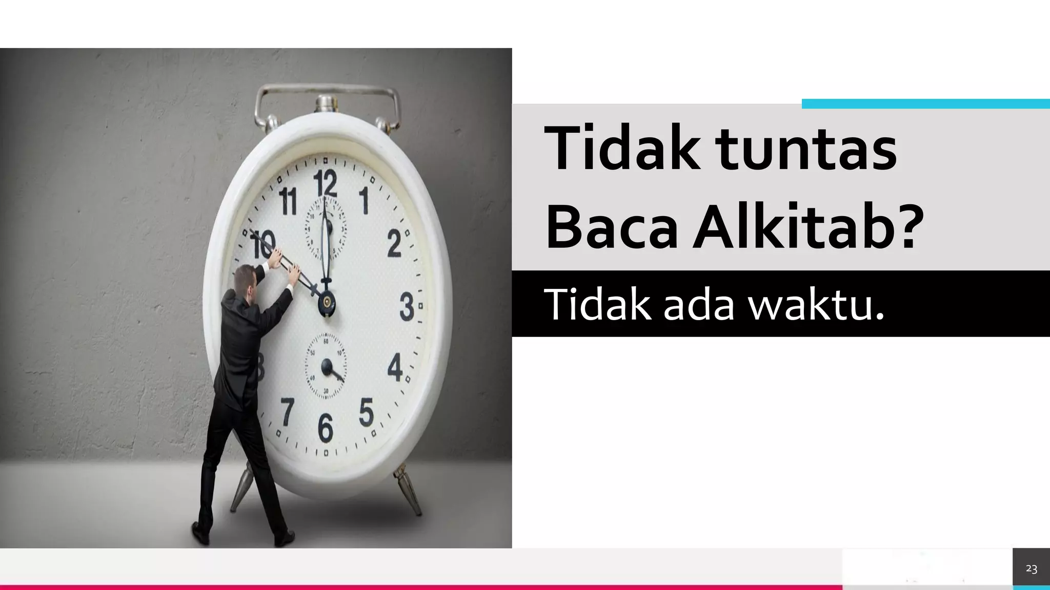 Komunitas Baca Alkitab GPIB | PDF