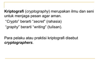 Presentasi Kriptografi.ppt
