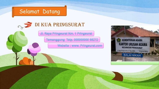 Presentasi kua pringsurat1 | PPT