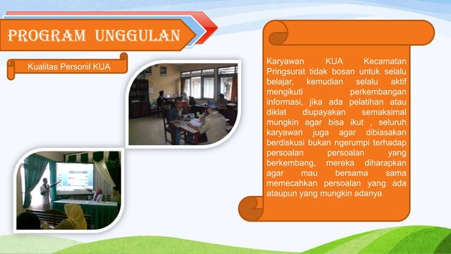 Presentasi kua pringsurat1 | PPT