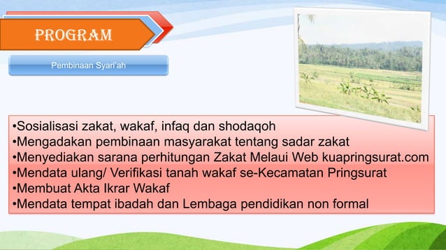 Presentasi kua pringsurat1 | PPT