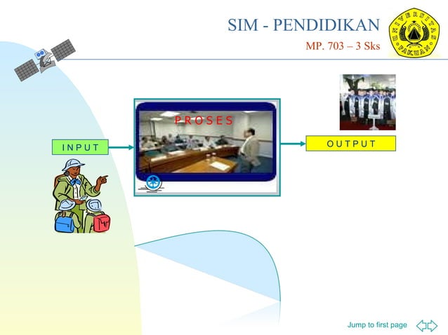 Presentasi kuliah sim pendidikan materi 01 | PPT
