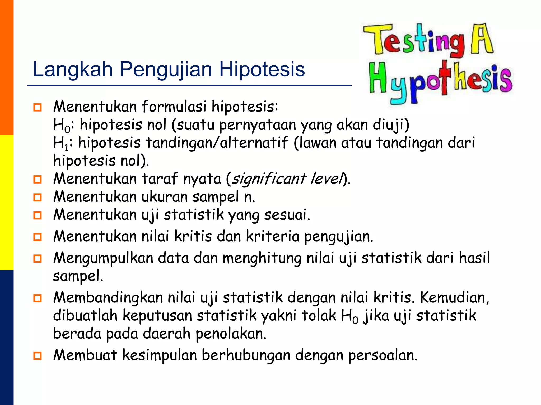 Presentasi lab statistik | PPTX