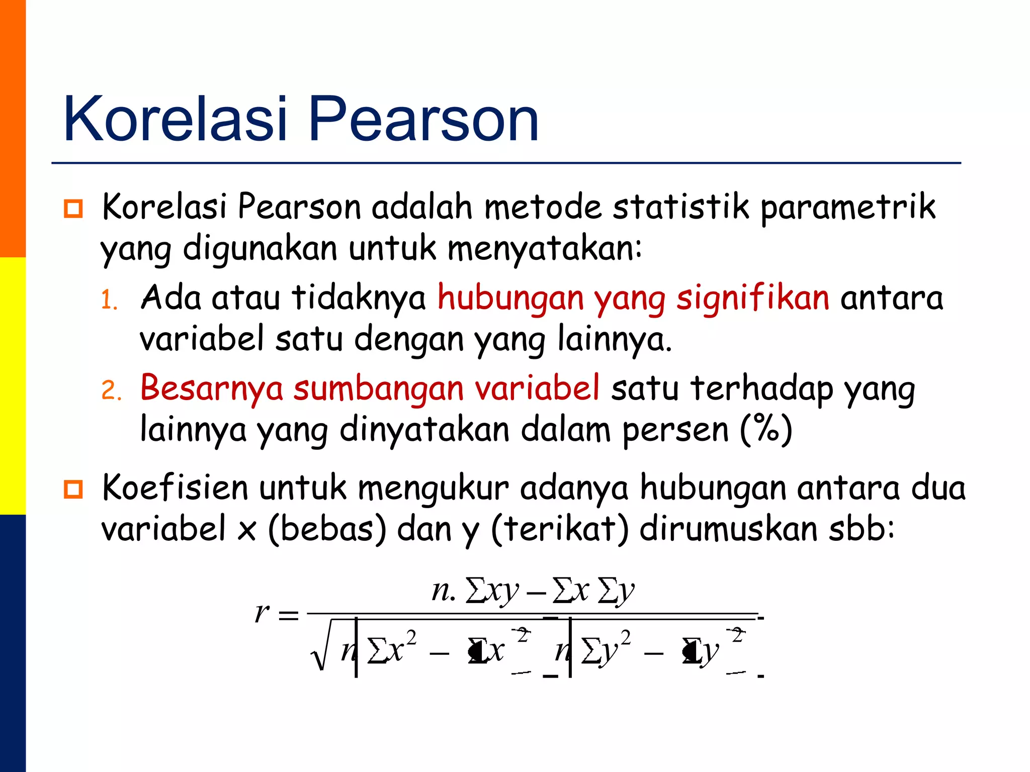 Presentasi lab statistik | PPTX